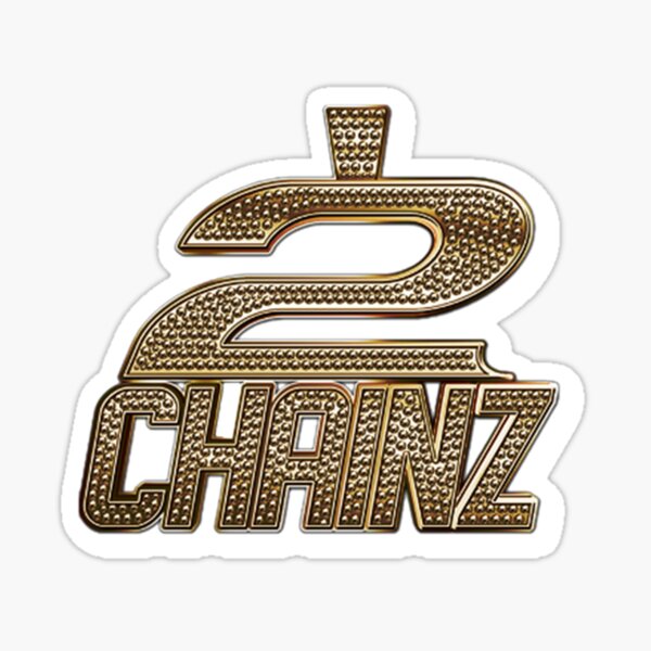 "2 Chainz logo" Sticker by MartineCran89 | Redbubble