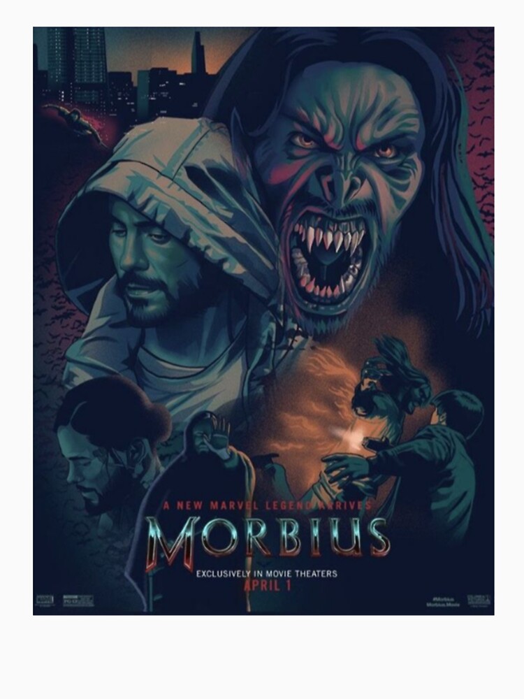 "Morbius " T-shirt for Sale by JethroHenry363 | Redbubble | morbius t ...