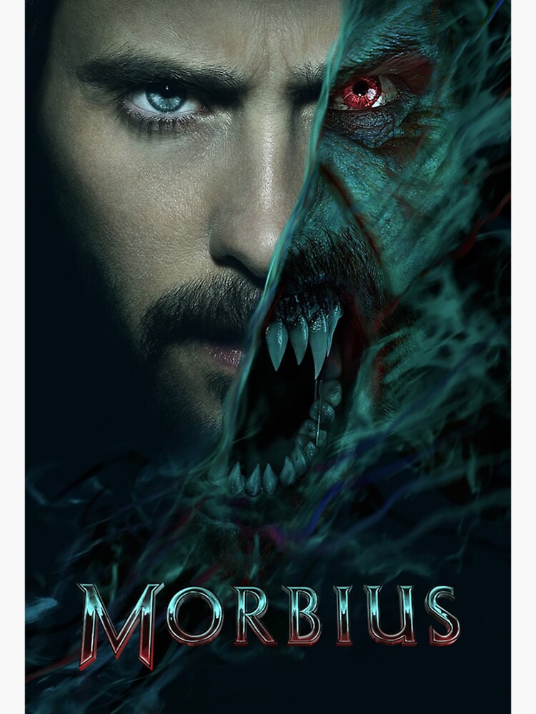 "Morbius " Sticker by JethroHenry363 | Redbubble