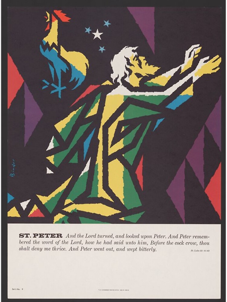 "Saint Peter " Sticker by Nathan-Store | Redbubble