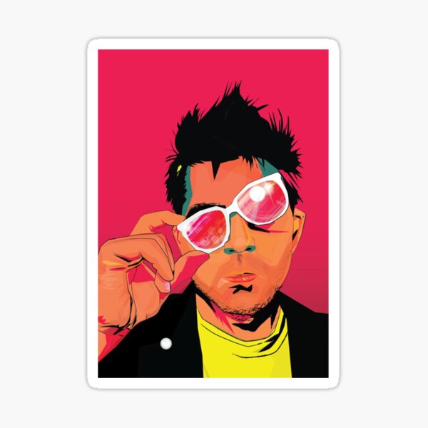 "Lcd Soundsystem " Sticker for Sale by BarPrint | Redbubble