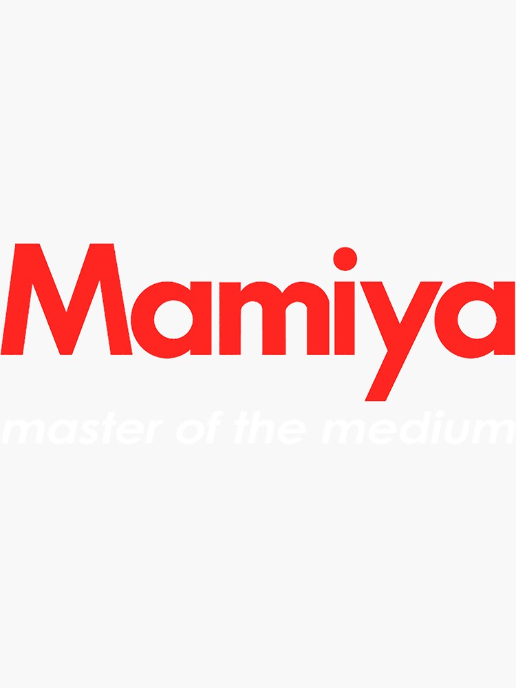 "Mamiya photography logo classic t shirt" Sticker by johnarah8917 ...