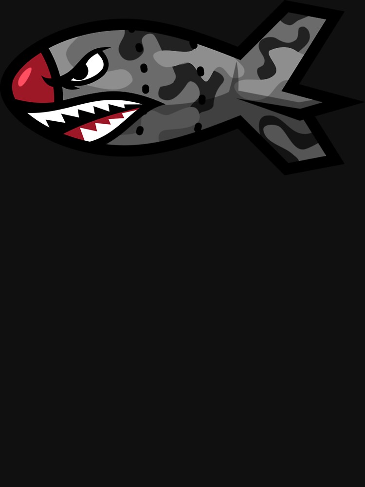 "Bape Shark Bomb Torpedo Sticker" T-shirt for Sale by WilaProha ...