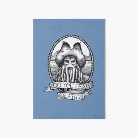 "Are you afraid of death Sticker" Art Board Print by DominikBarl ...