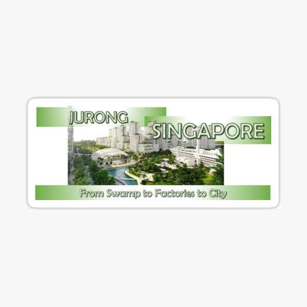 "Jurong, Singapore" Sticker by LittleNews | Redbubble