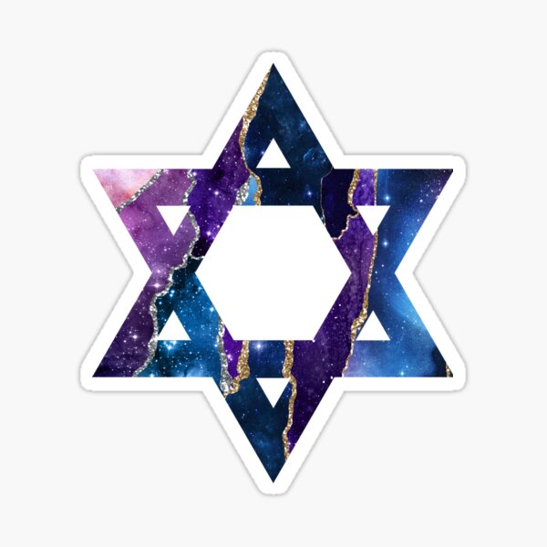 "Star Of David" Sticker by QuintaVale | Redbubble