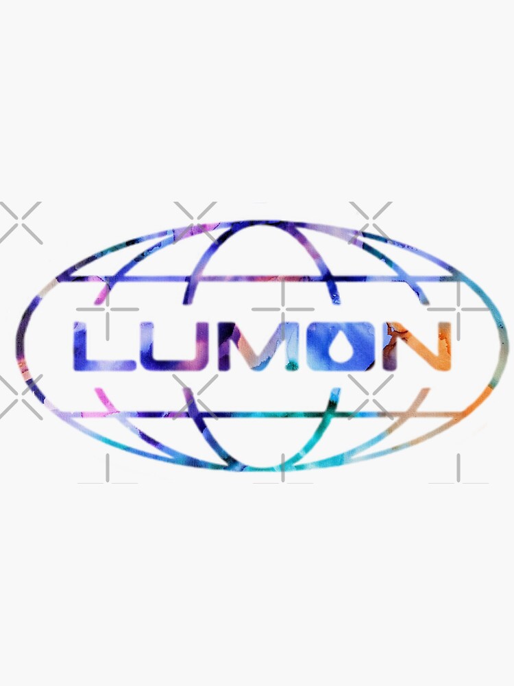 "colourful Severance Lumon Industries Logo" Sticker by narumugaiart ...