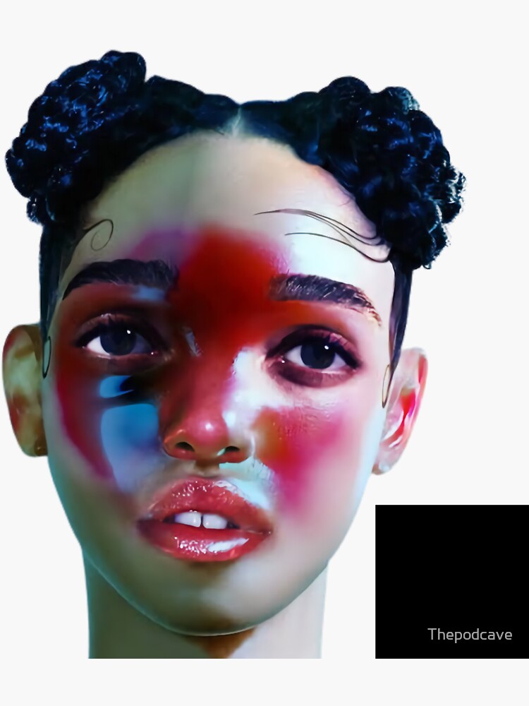 Pegatina «Caprisongs cara de muñeca pintada Fka Twigs | Caprisongs ...