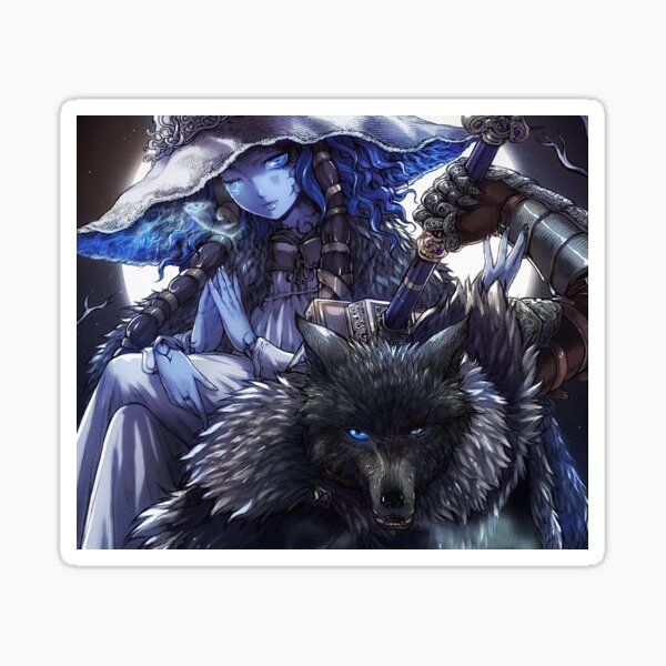 "Ranni and Blaidd" Sticker by HettyaArt | Redbubble