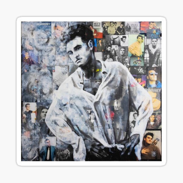"Morrissey" Sticker by RomanSpirig | Redbubble