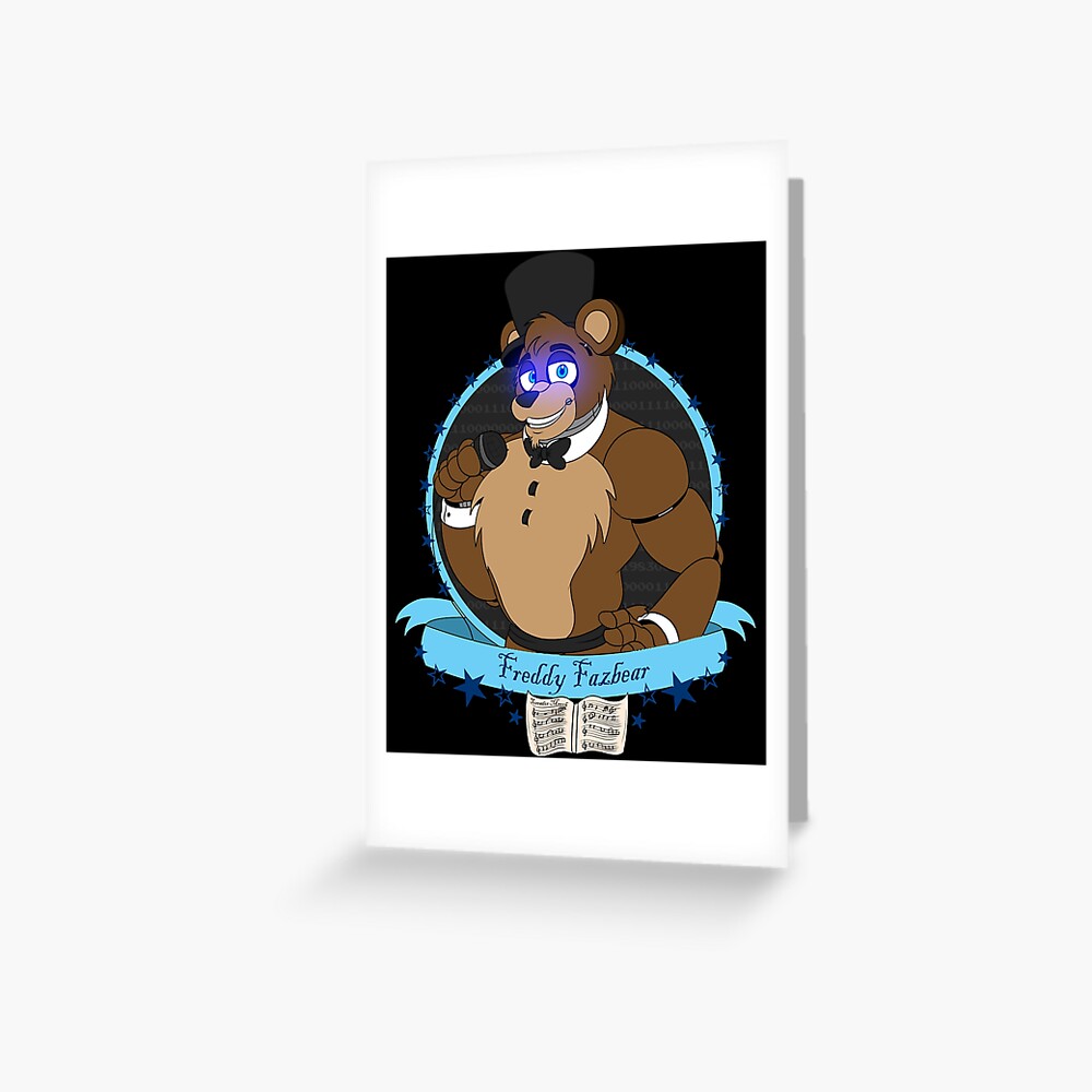 "Lessons I've Learned From Freddy Fazbear" Greeting Card by ...