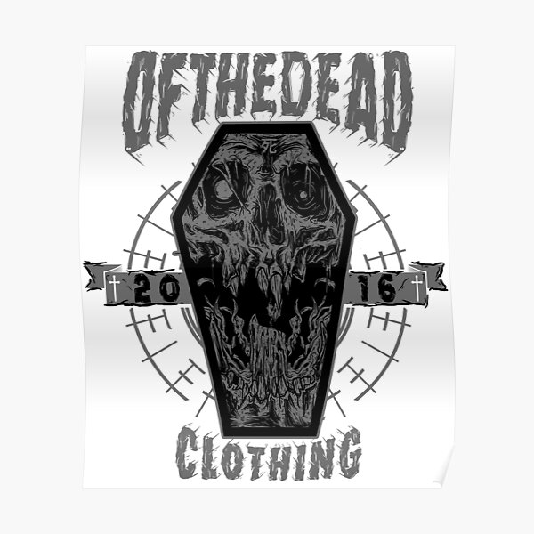 "coffin" Poster by ofthedead | Redbubble