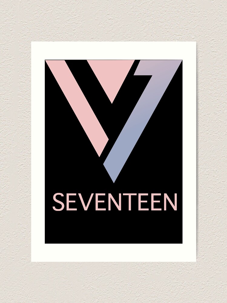 "Seventeen KPOP SVT Carats Logo Design" Art Print for Sale by ...