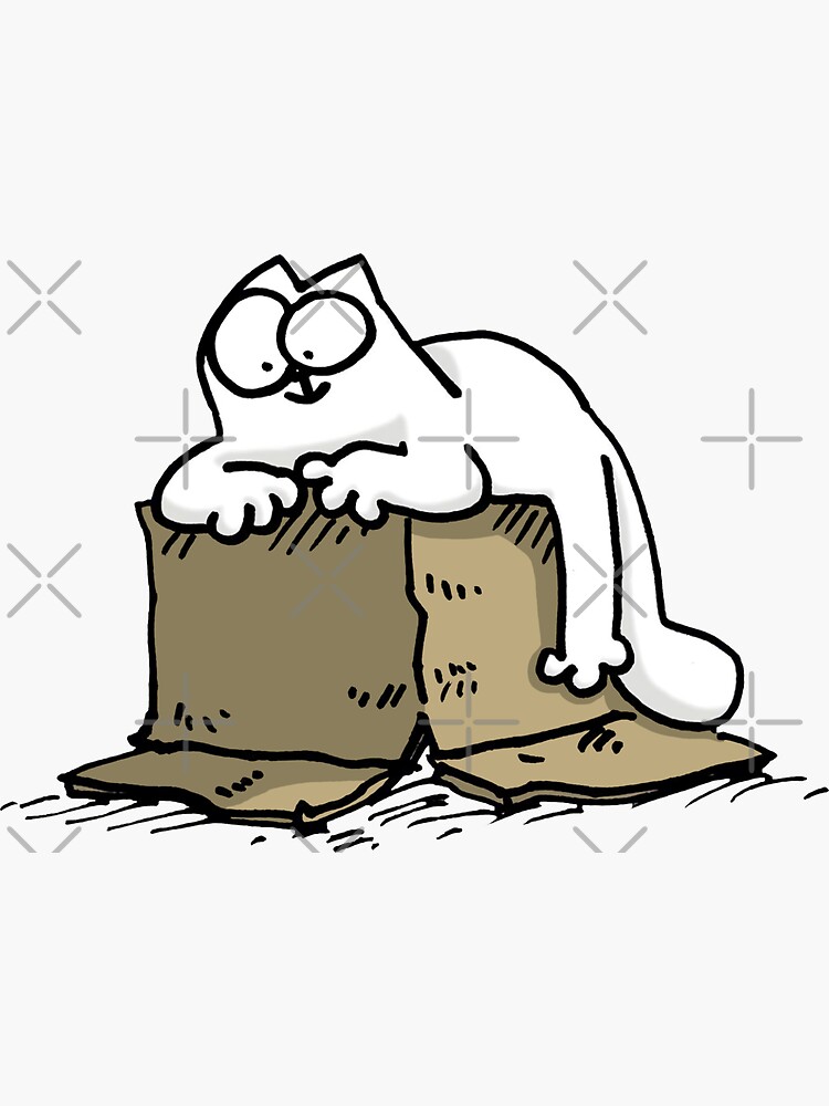 "The Cat And The The Box Simons Cat, For Men Simons Cat Trending, For ...