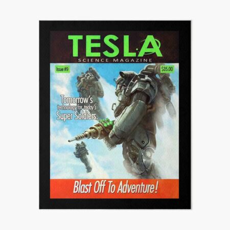 "Power Dead End Post Apocalypse Doomsday Cunning Fallout Tesla Magazine ...