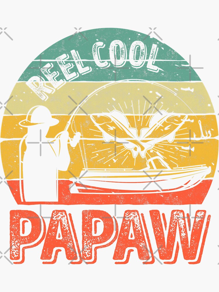 " Reel Cool Papaw Shirt Fisherman Christmas Gift Father's Day 2022 ...