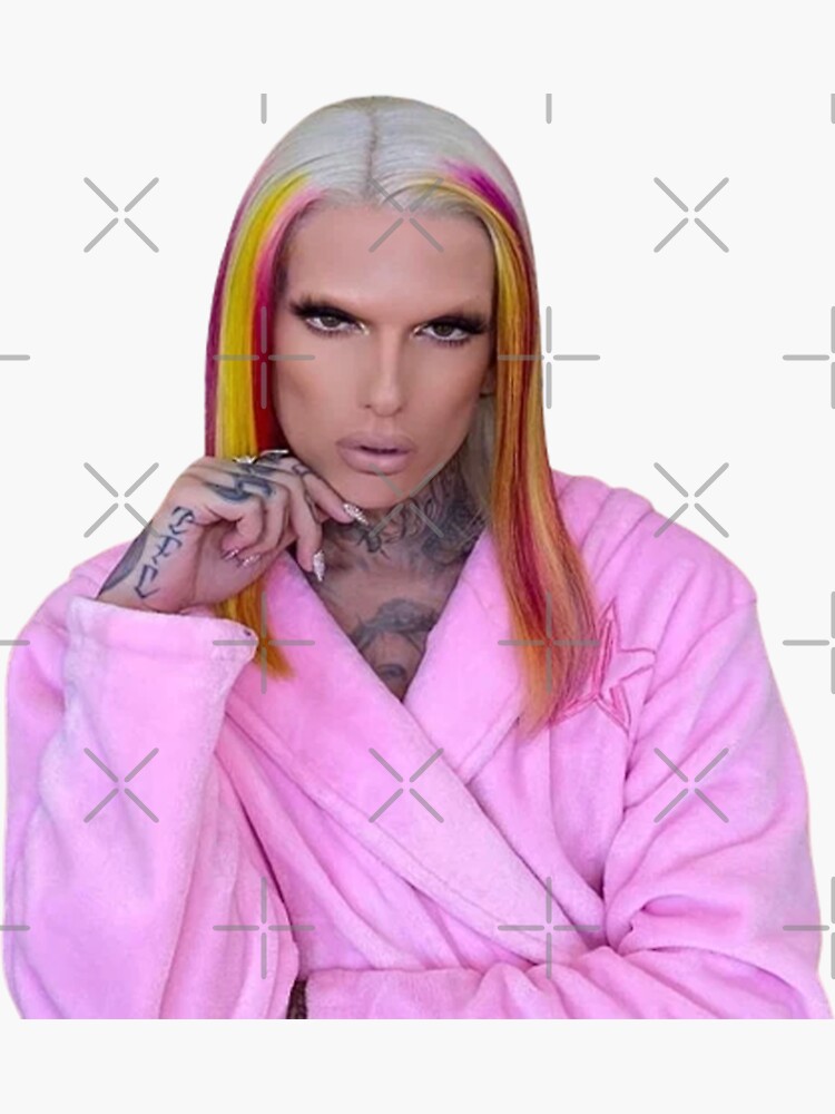 "Jeffree Star" Sticker by BraveMango | Redbubble
