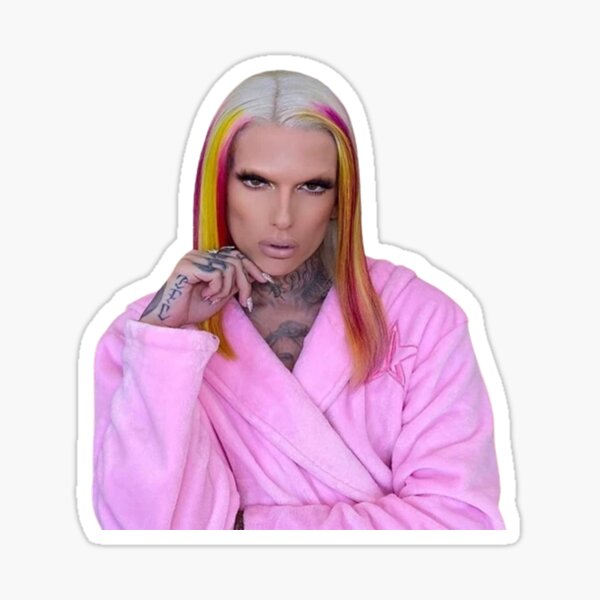 "Jeffree Star" Sticker by BraveMango | Redbubble