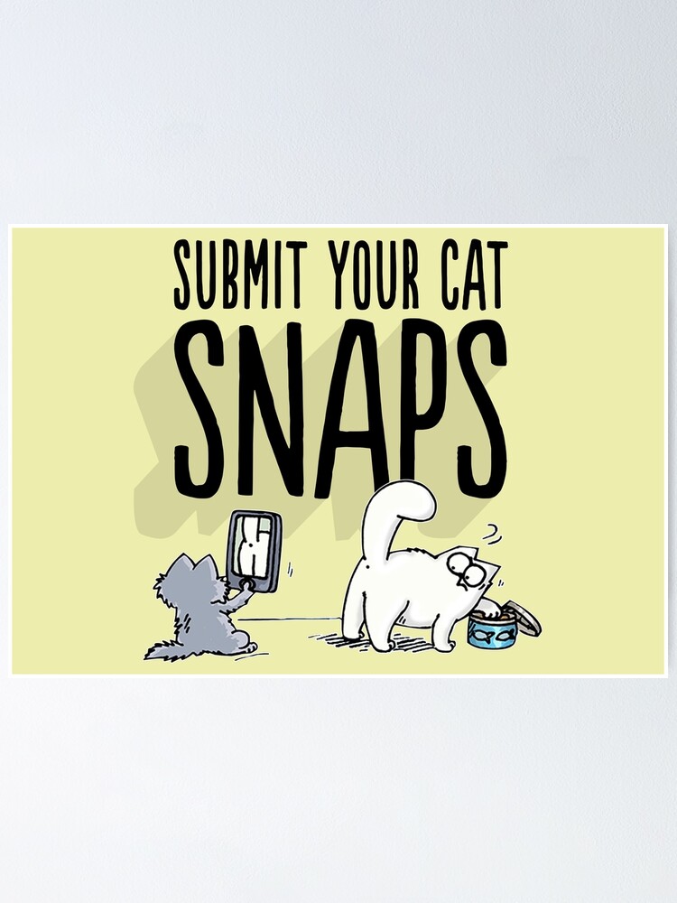 "Simons Cat Submit Your Cat Snaps, For Men Cute Funny Simons Cat Your ...