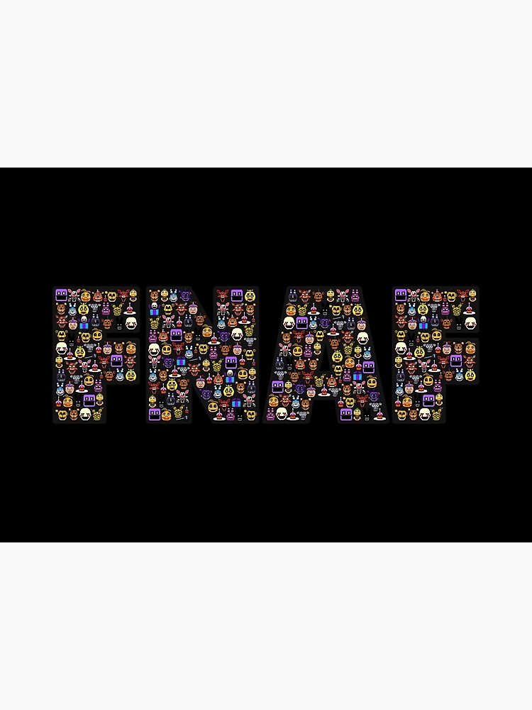 Lámina fotográfica «Five Nights at Freddy & x27s Pixel art FNAF ...