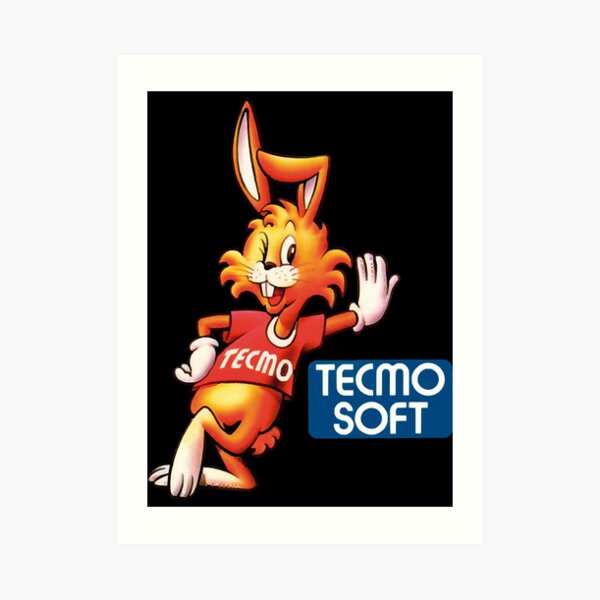 "Tecmo Soft () Rabbit Logo " Art Print for Sale by ScottTu3536055 ...