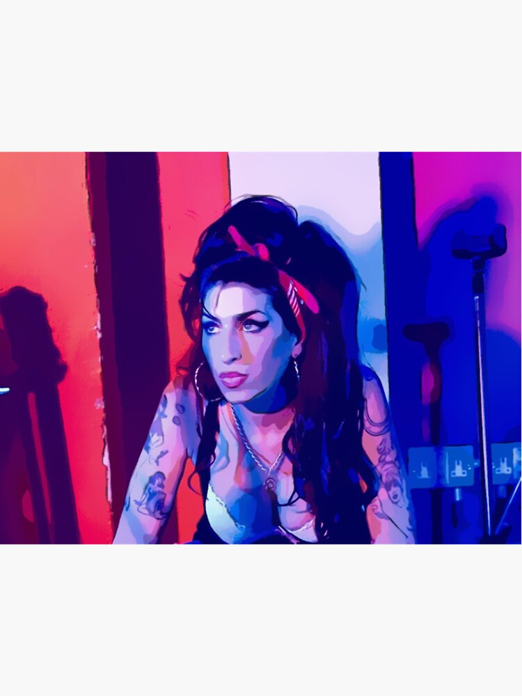 "Lovely Amy" Sticker by AbdullahBuraiki | Redbubble