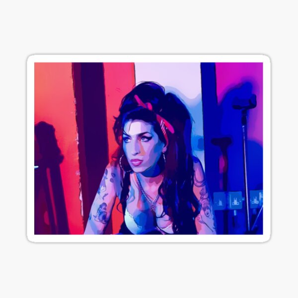 "Lovely Amy" Sticker by AbdullahBuraiki | Redbubble