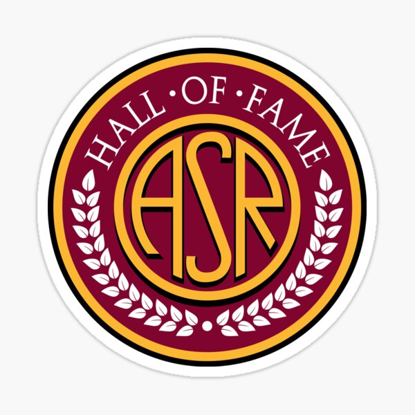 "asr "hall of fame"" Sticker by novantasei96 | Redbubble