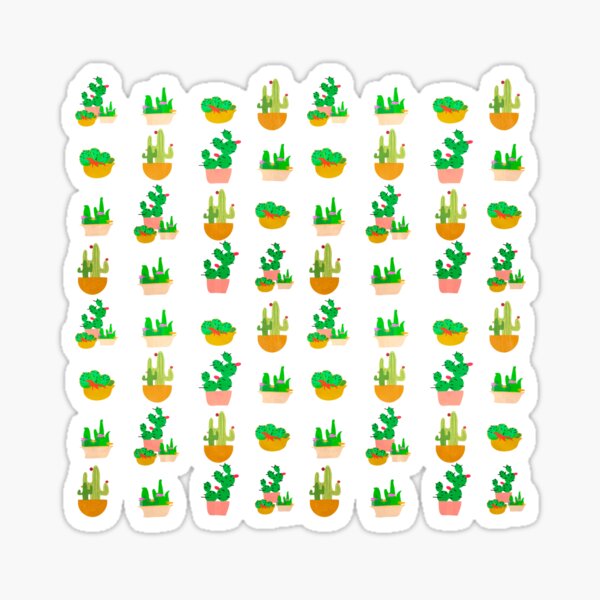 "Cacti Festival" Sticker by mirimo | Redbubble