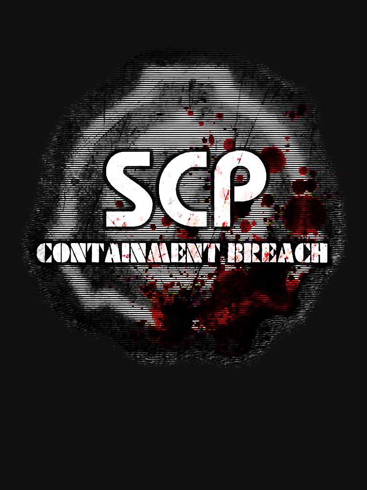"Scp containment breach logo classic t shirt" T-shirt by luckynate1504 ...