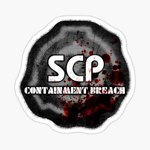 "Scp containment breach logo classic t shirt" Sticker for Sale by ...