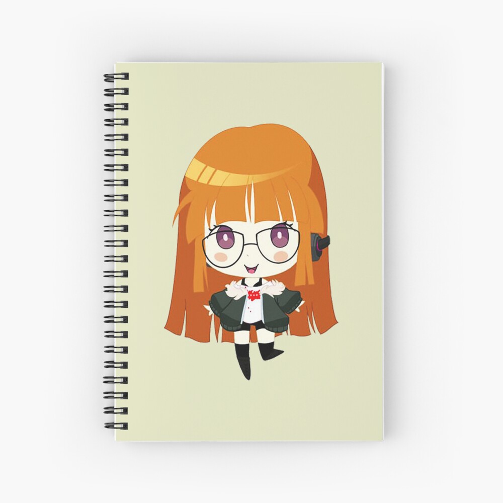 "Futaba DDLC Sprite" Spiral Notebook by RBarthmelissa | Redbubble