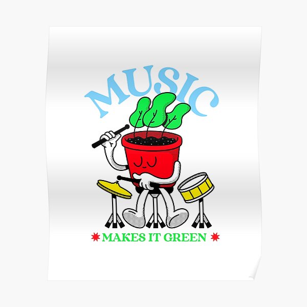 "My Music Dream" Poster for Sale by bufual36 | Redbubble