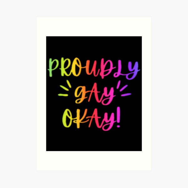 "*VINTAGE PROUDLY GAY OKAY, PROUDLY GAY, PROUDLY GAY OKAY, PROUDLY GAY ...