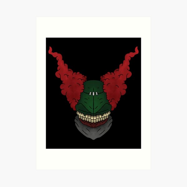 "fnf madness combat tricky maskless drawing" Art Print for Sale by ...