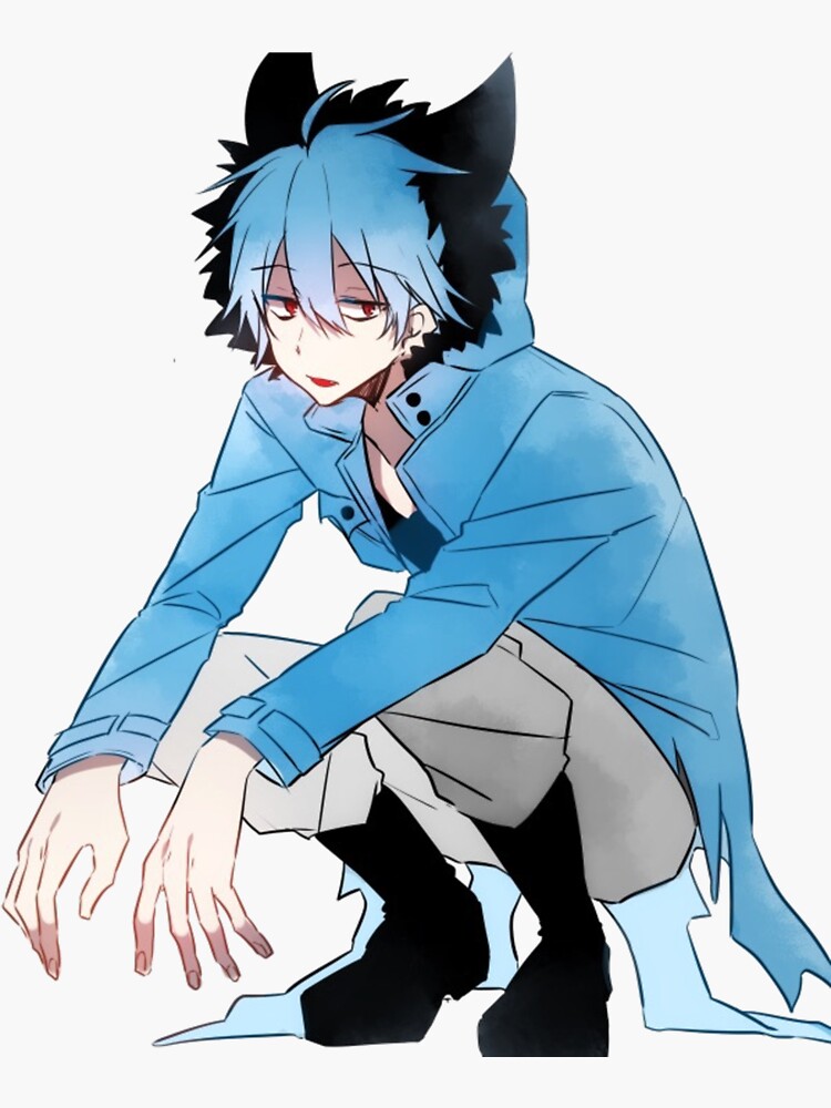 "Servamp - Kuro Sloth Cute Cat" Sticker for Sale by Benjaminnnn | Redbubble