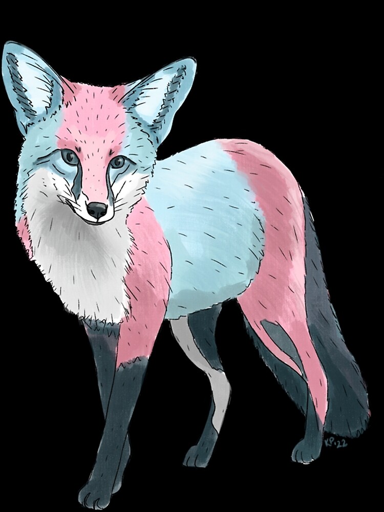 "Transgender Fox Trans Pride Classic" Poster for Sale by EstherWouters ...