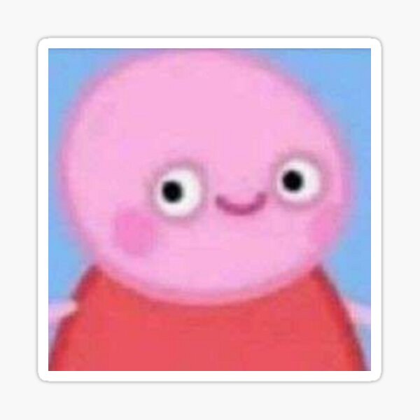 "Funny Pig Meme" Sticker by maxfunStickers | Redbubble