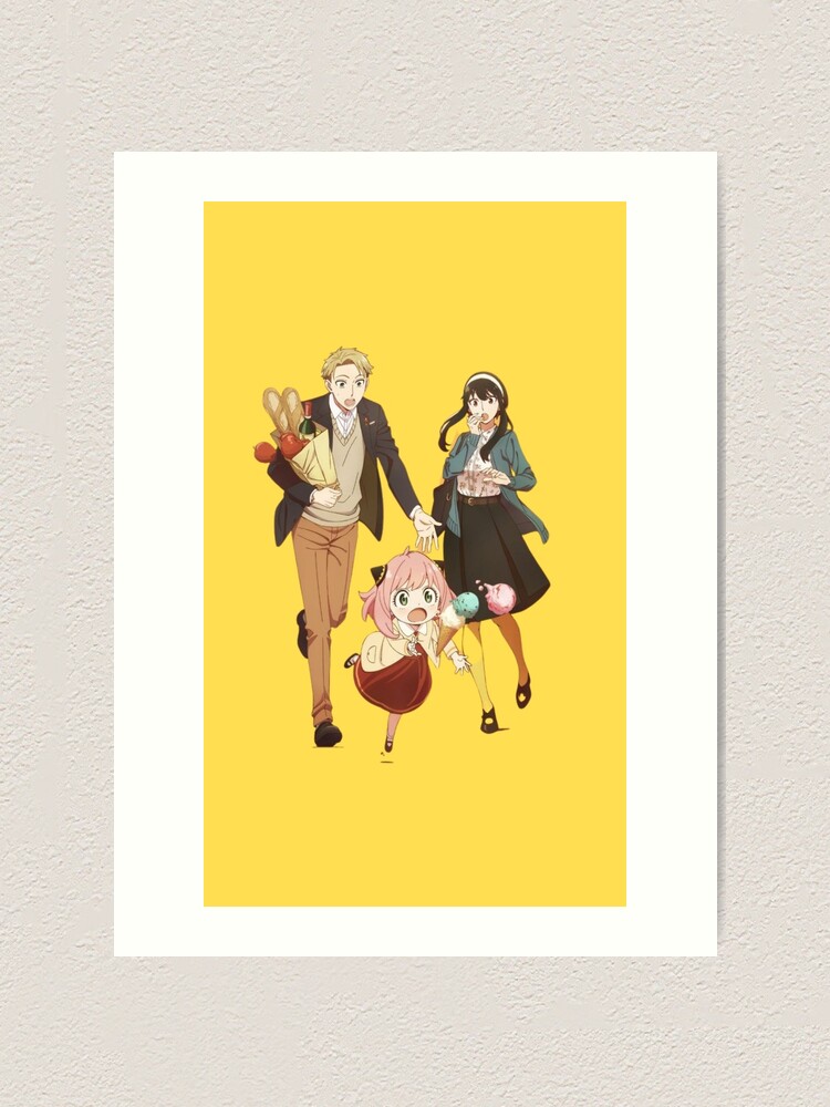 "Anya's ice cream falling - spy x family" Art Print for Sale by ...