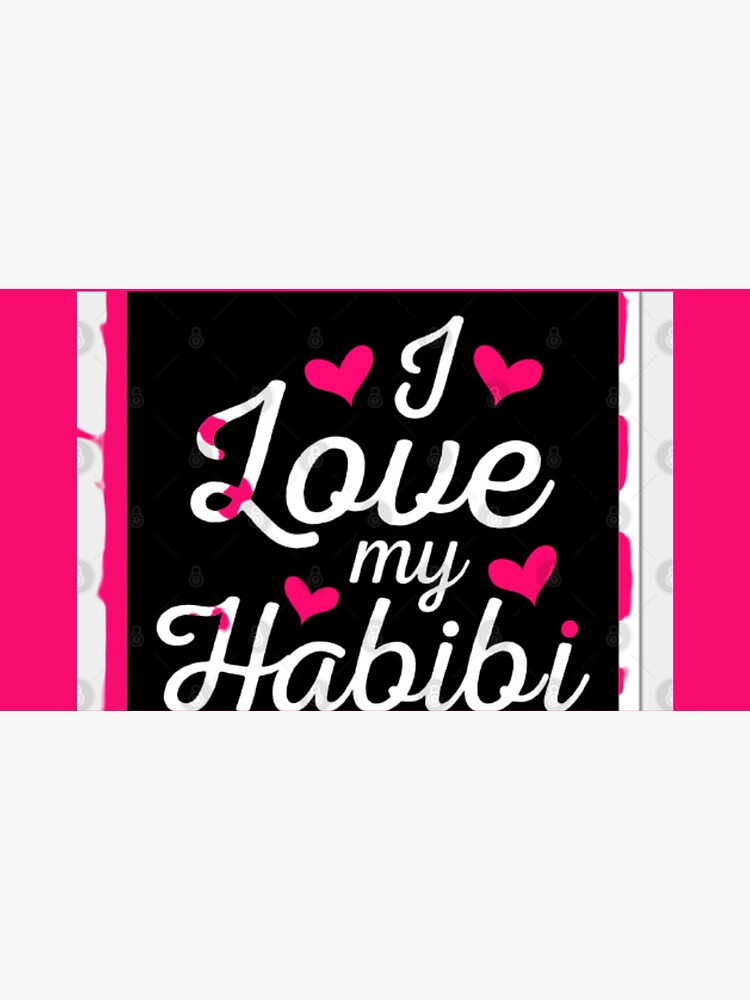 "Habibi Design" Sticker for Sale by MypaShop | Redbubble
