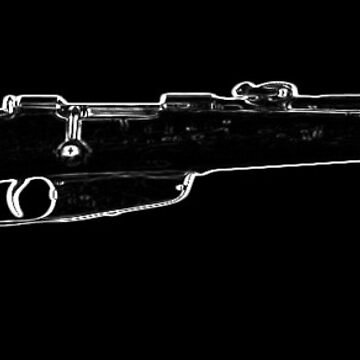 "Carcano " Sticker for Sale by EagerBeagle | Redbubble