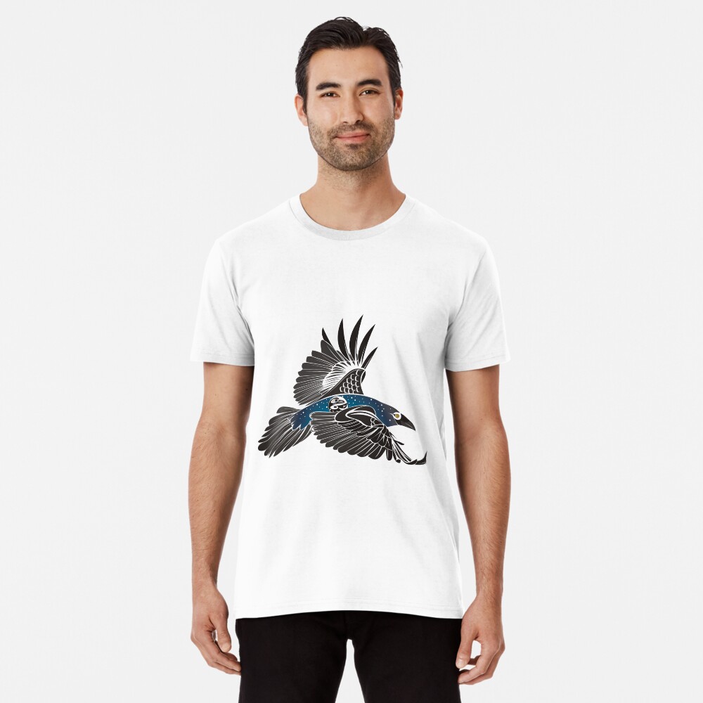 "The Raven" Sticker for Sale by colorfulbundles | Redbubble