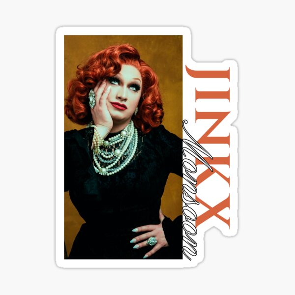 "Jinkx Monsoon" Sticker by v-vilarino | Redbubble
