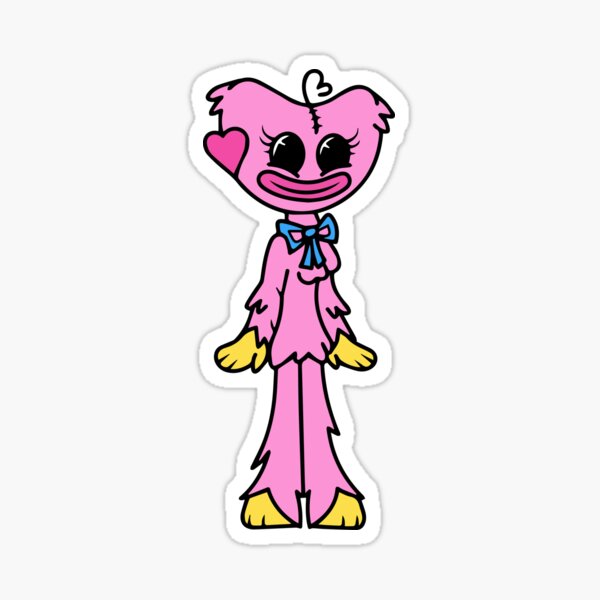 "Creepy Dyed Pink Eyelashes Creature Costume Girls Boys Missy" Sticker ...