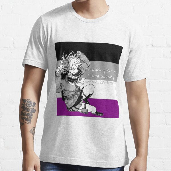 "My Hero Academia Toga Himiko Asexual Pride Flag" T-shirt by ...