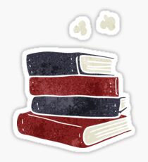 Stack of Books: Stickers | Redbubble