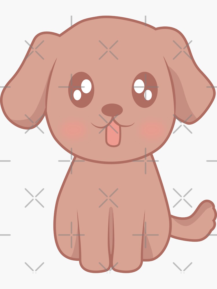 "Dog Chibi" Sticker by itsursa | Redbubble