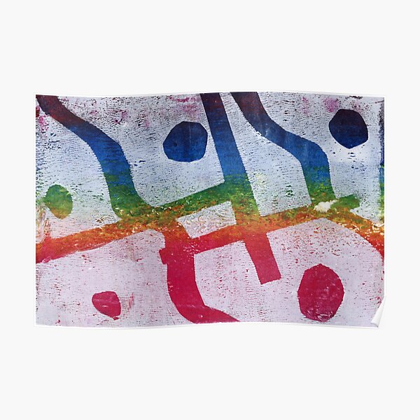 "Rainbow Intersection" Poster for Sale by waecenter | Redbubble