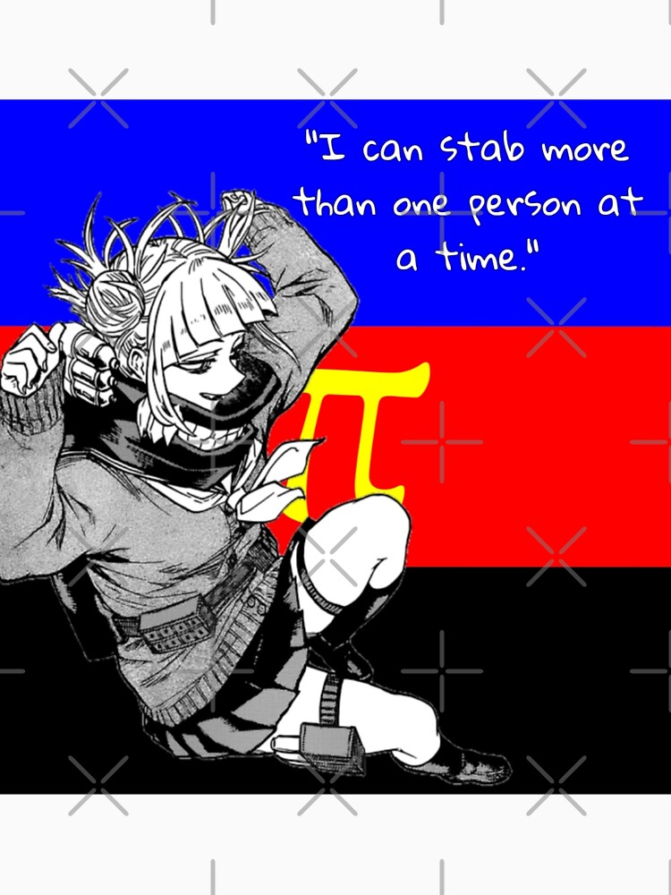 "My Hero Academia Toga Himiko Polyamorous Pride Flag" T-shirt by ...