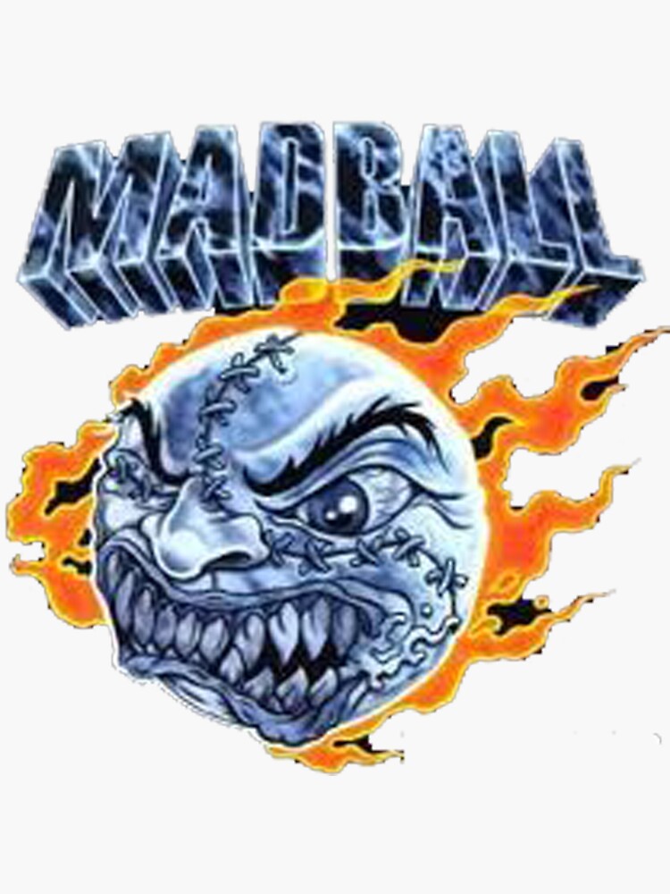 "logo - madball" Sticker for Sale by pwimsettho | Redbubble